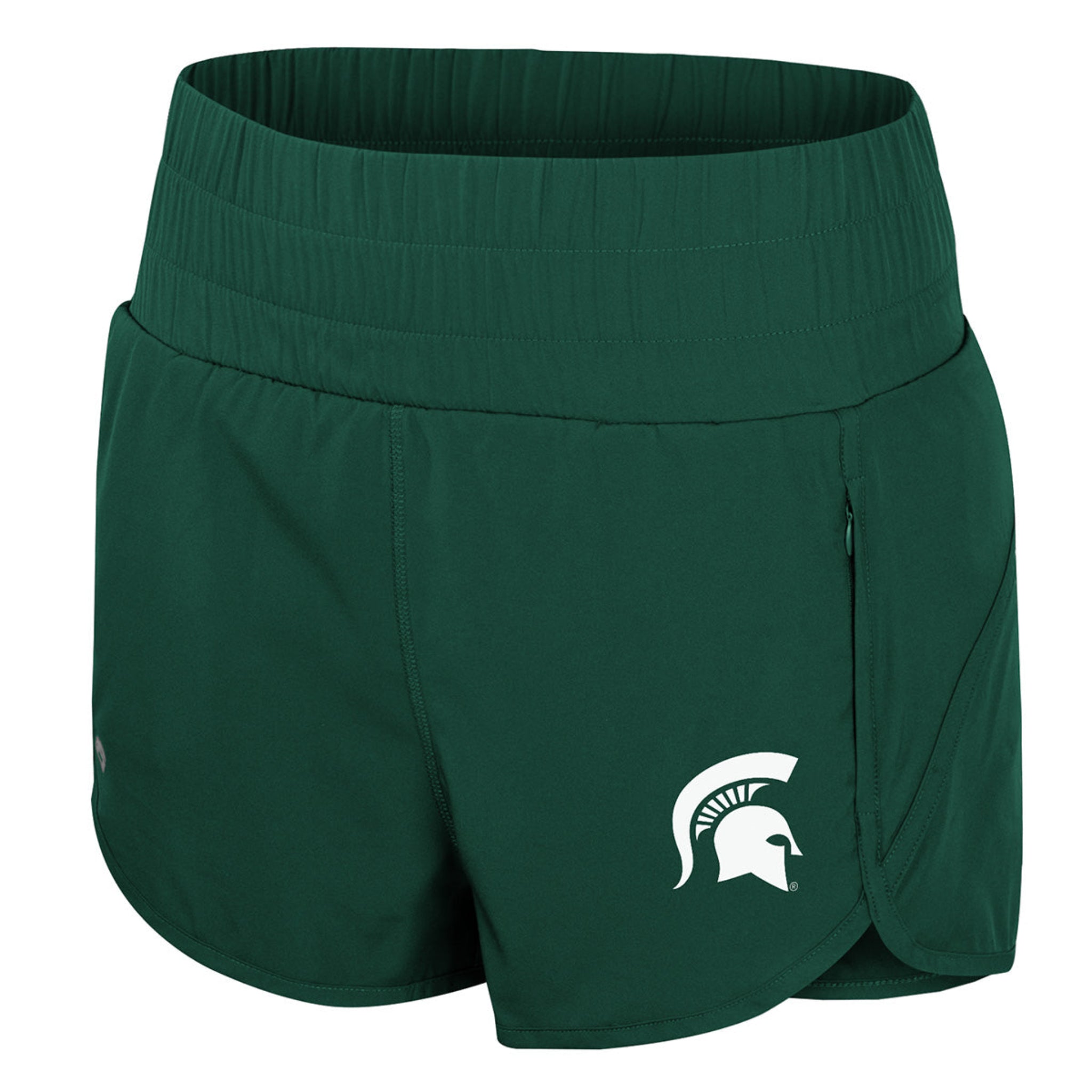 Women's Michigan State High-Waisted Shorts