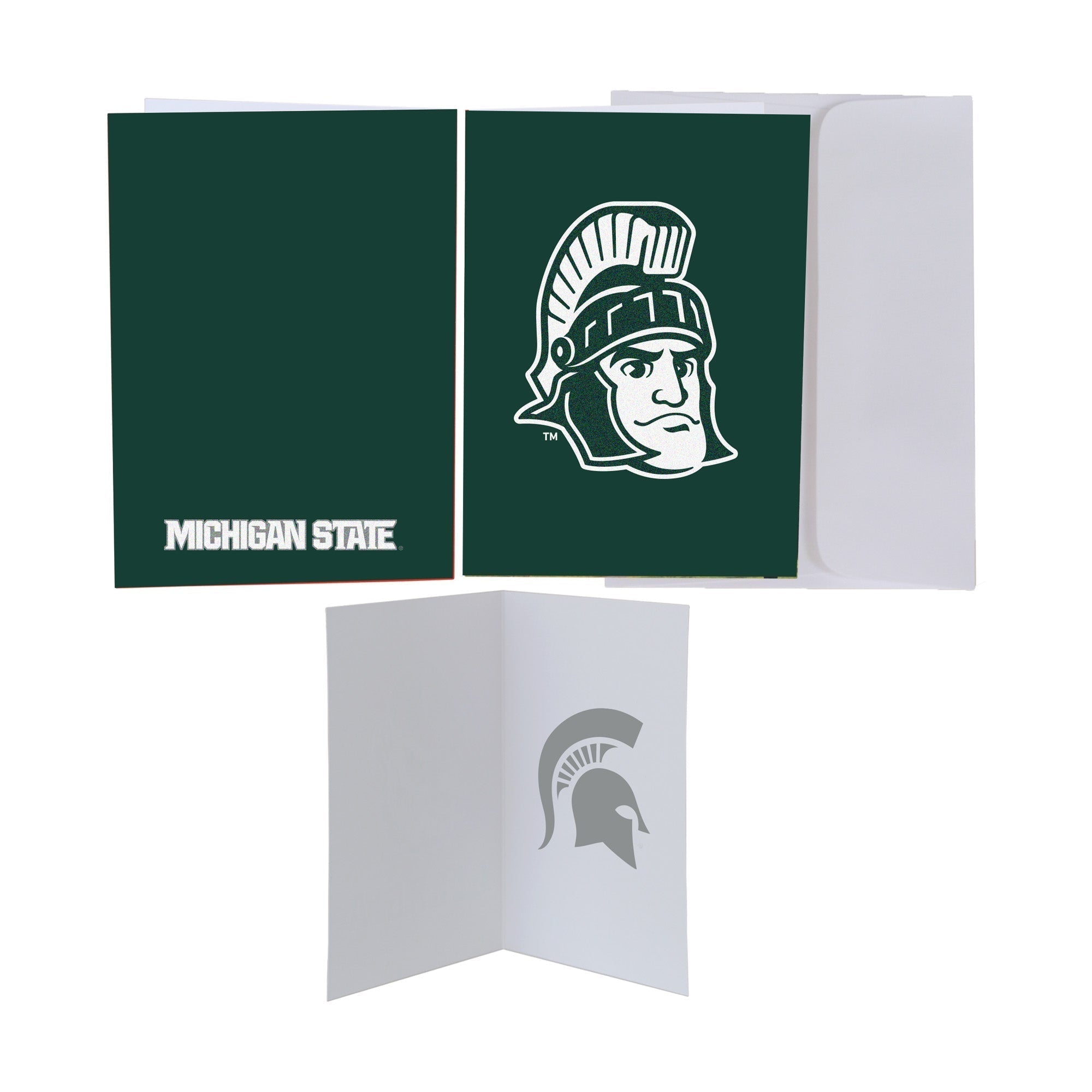 Sparty Custom Collegiate Greeting Card – Spartan Spirit Shop
